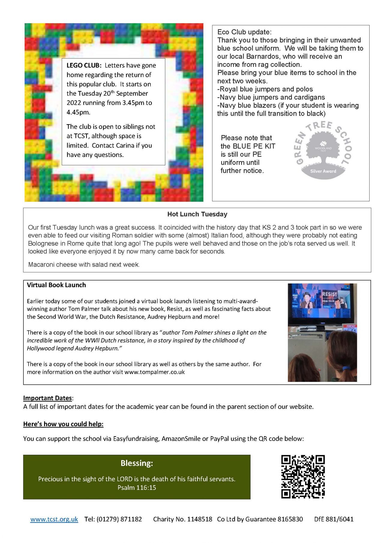 Newsletter – 16th September 2022 - The Christian School, Takeley